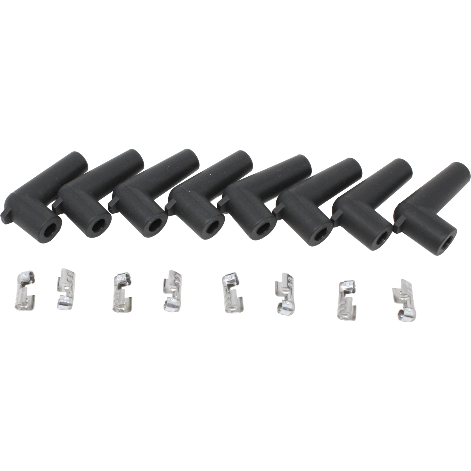 90 Degree Spark Plug End Boot Terminal Kit Compatible With 7mm-8.5mm ...